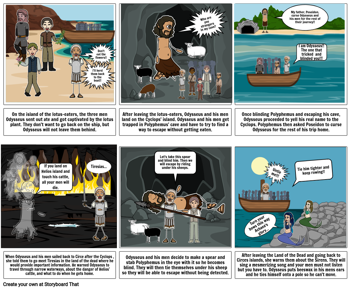 The Odyssey Storyboard par 3ff86a2d