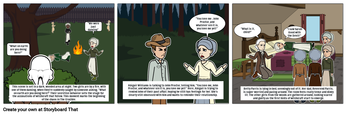 The Crucible Act 1