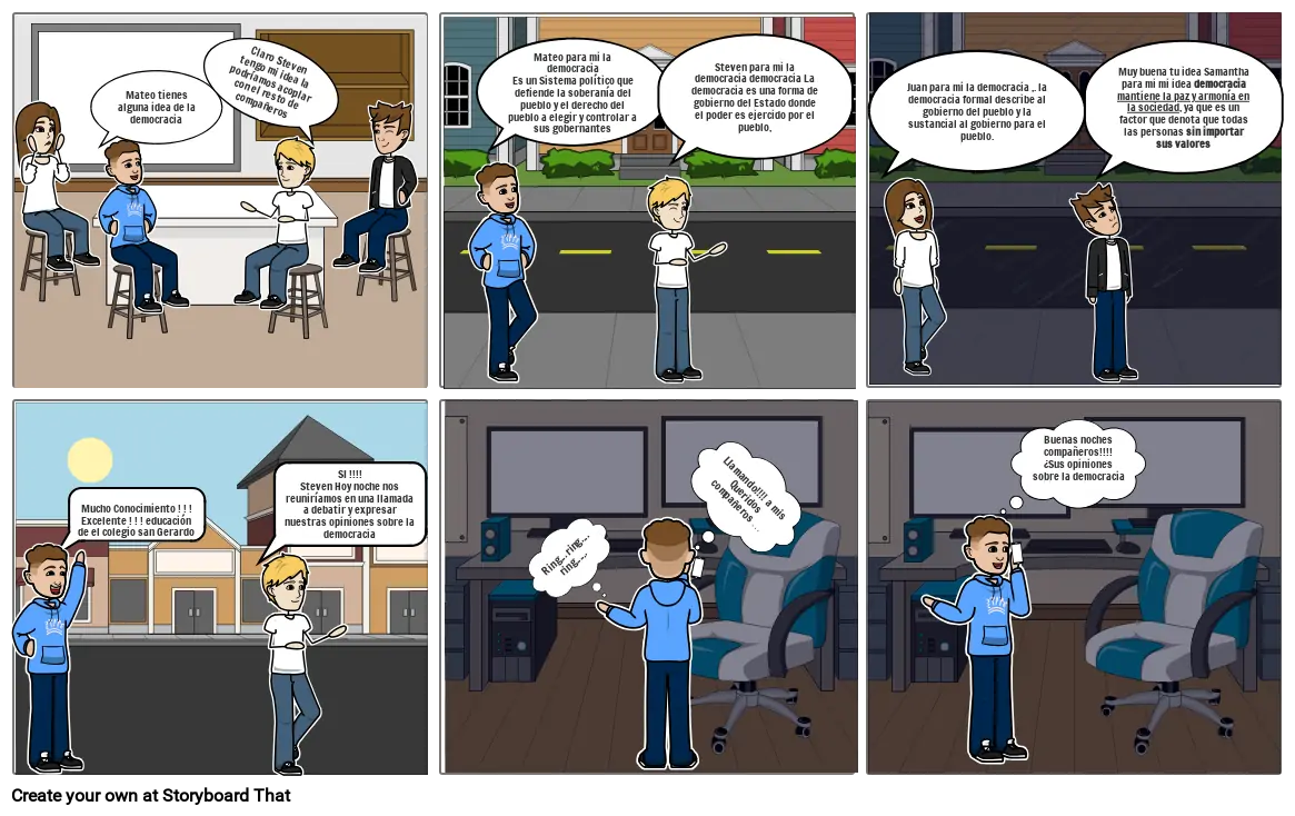 comic sobre la de Democracia Storyboard by 40aa47eb comic sobre la de Democracia Storyboard by 40aa47eb