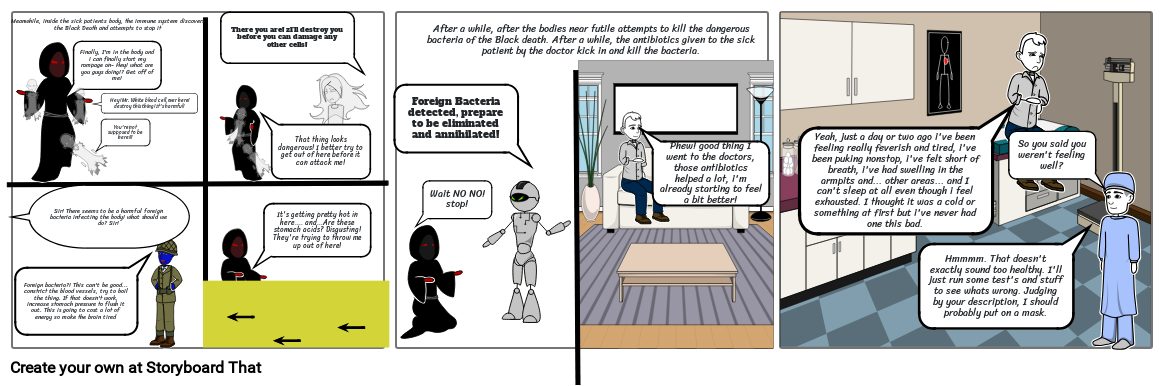 Black death story board Storyboard by 4139d01d