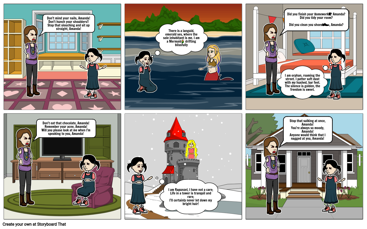 English Amada Storyboard Por 41e5aa1b