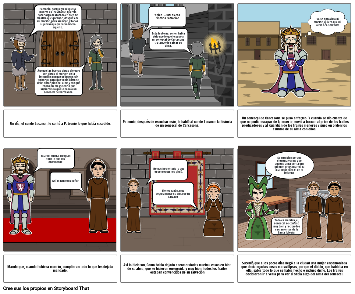 Conde Lucanor Storyboard by 41fb8246