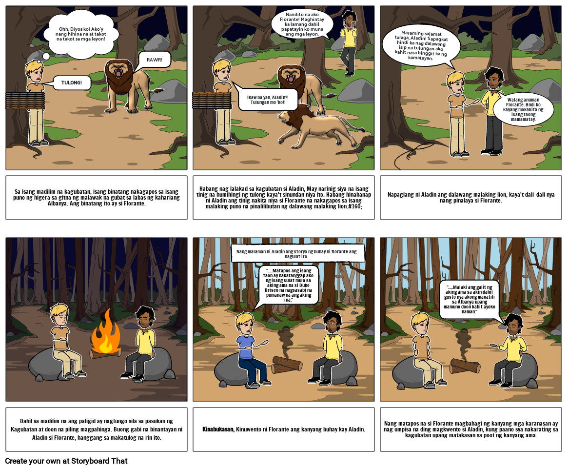 Florante At Laura Storyboard By 43456a27