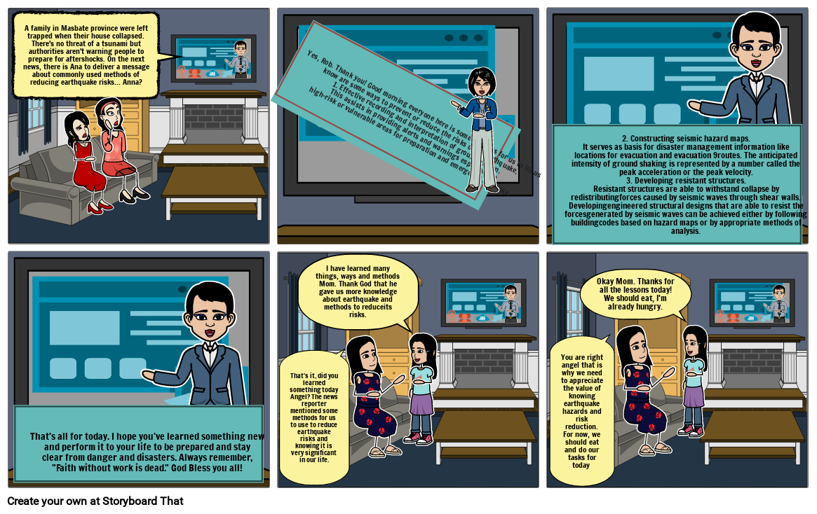earthquake Storyboard by 4386aa21