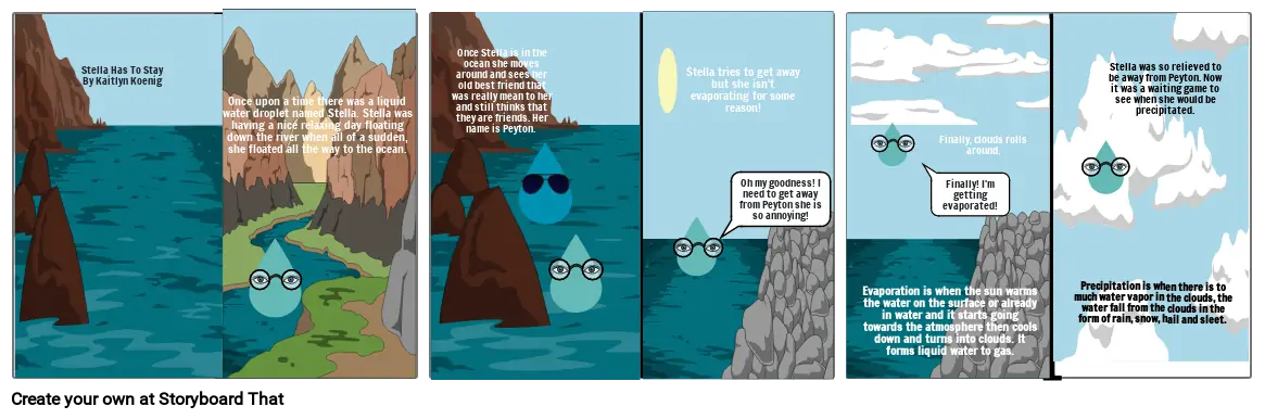 Water Cycle Part 1 القصة المصورة من قبل 44172a32