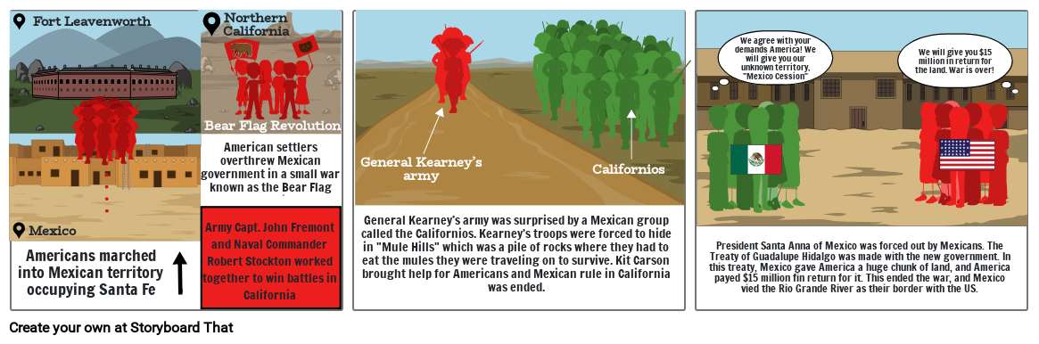 Mex-American War 2 Storyboard par 443b4058