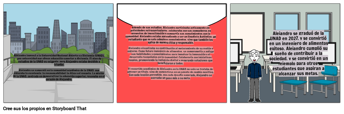 Storyboard Alejandro Storyboard por 455d33d6