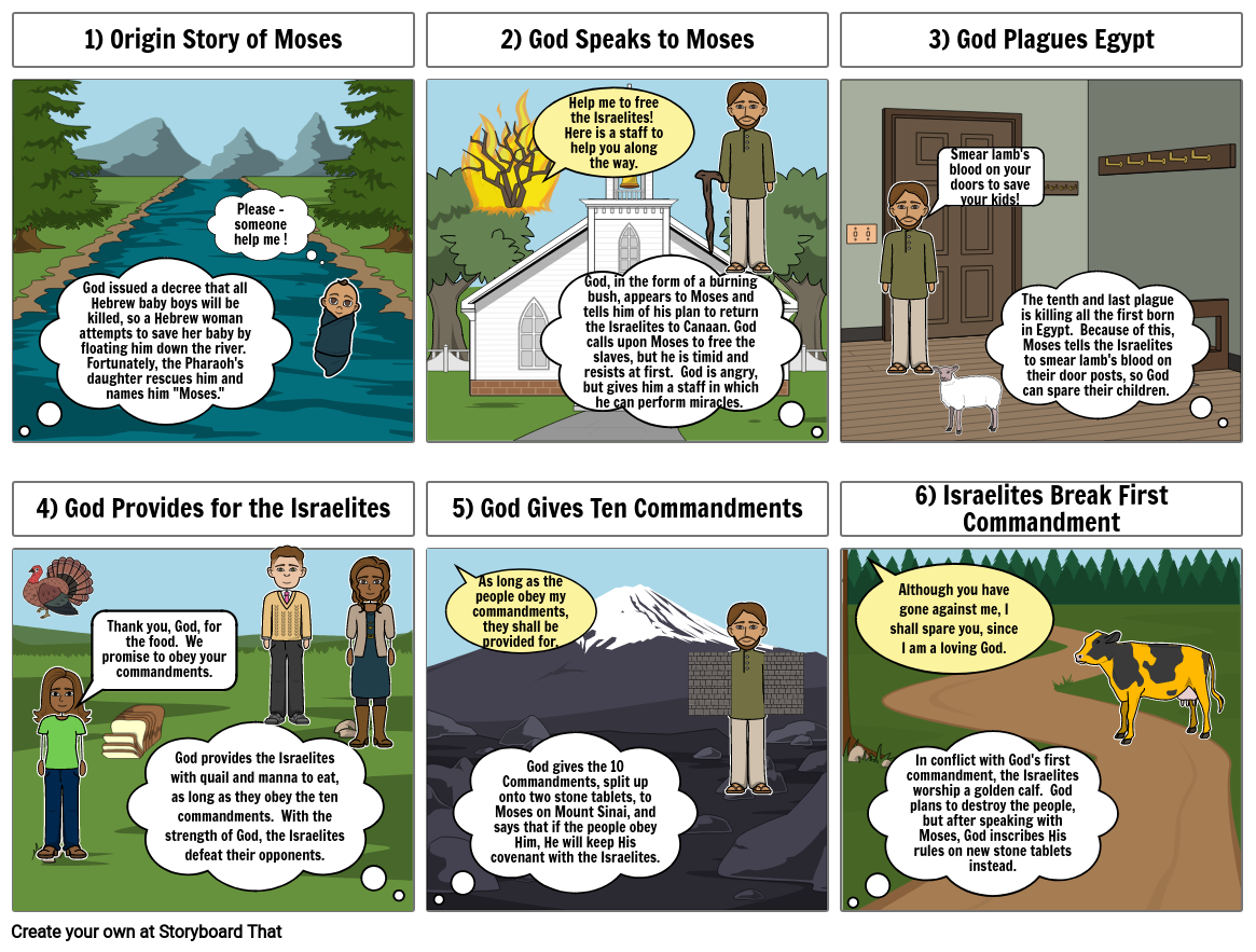 Moses Covenant Storyboard ידי 457c7a97