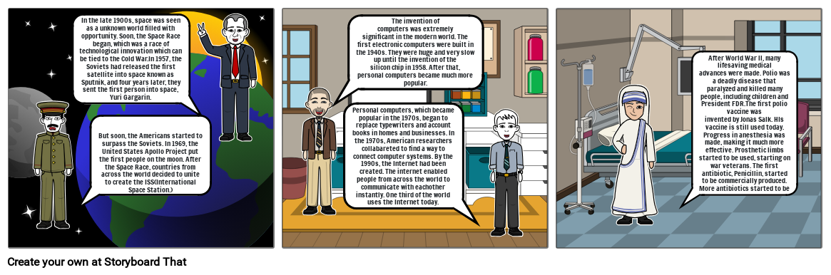 Innovations In Technology Storyboard por 4667437a