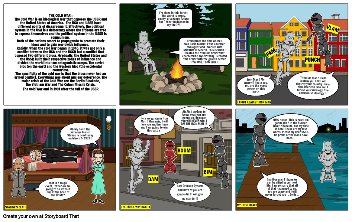Titanium Man Storyboard por 46a18568