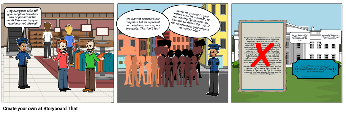 1st Amendment Storyboard by 46aa9af1