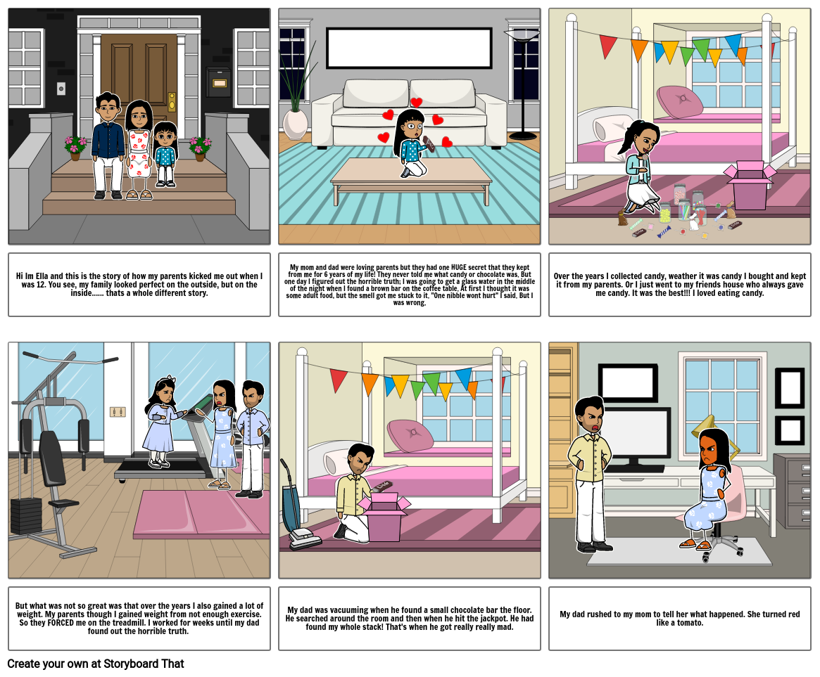 Candy. PART 1. Storyboard by 46ef9d39