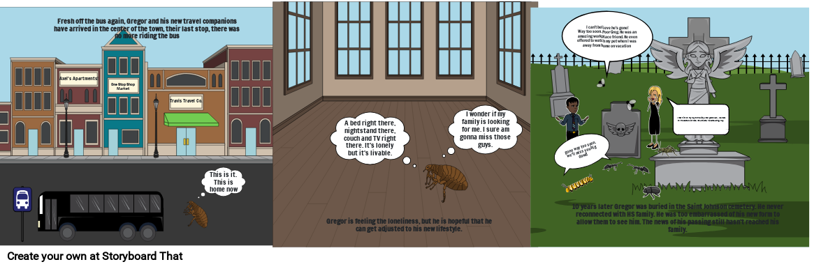 Graphic Novel Project Pt. 2 Storyboard por 472f72da