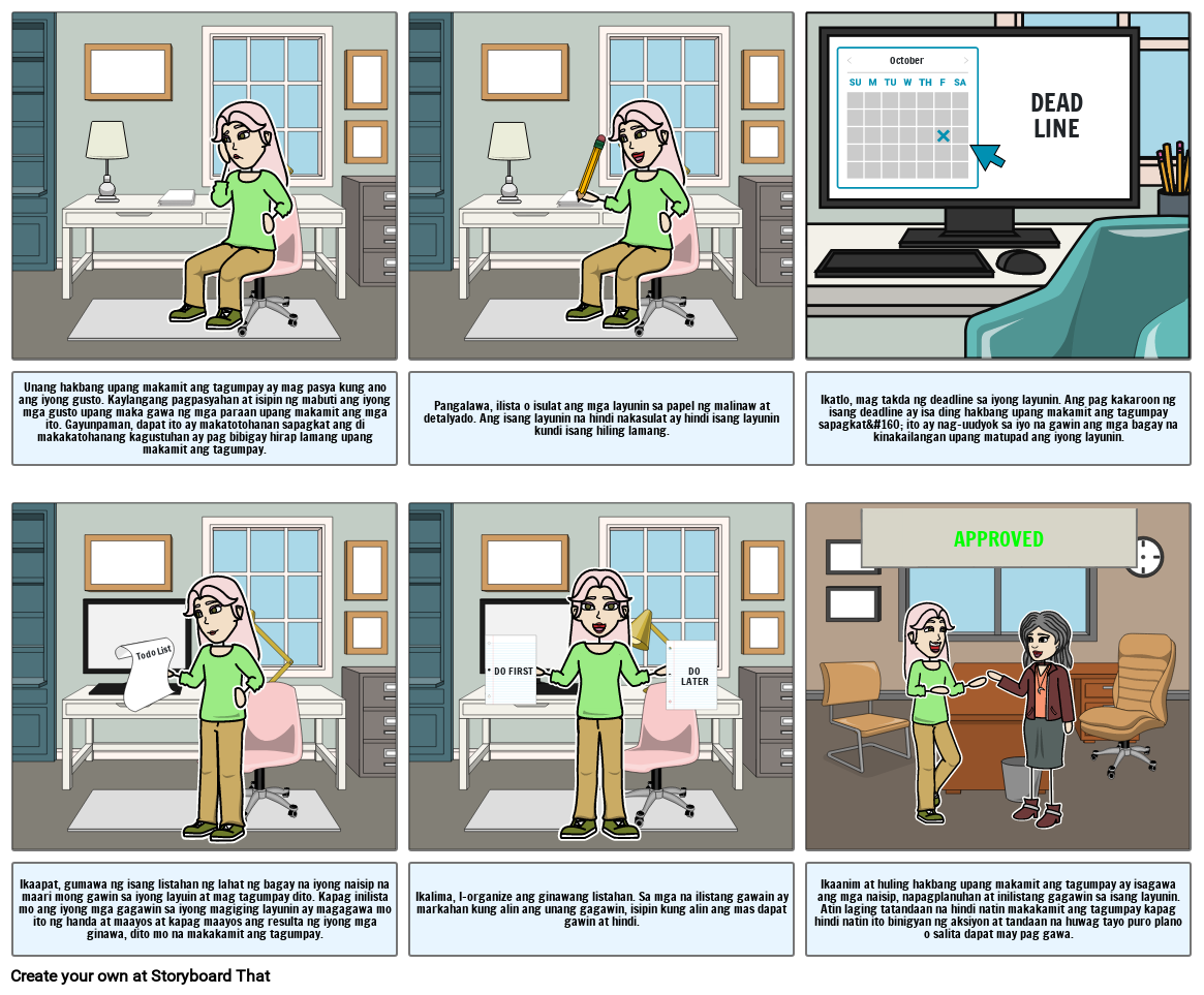 Tagumpay Storyboard by 480f3506