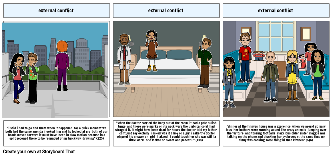 Walk Two Moons Storyboard por 484f439b