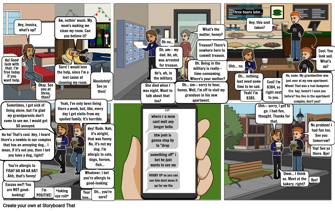 The Story of Love- Chapter One Storyboard par 499319c9