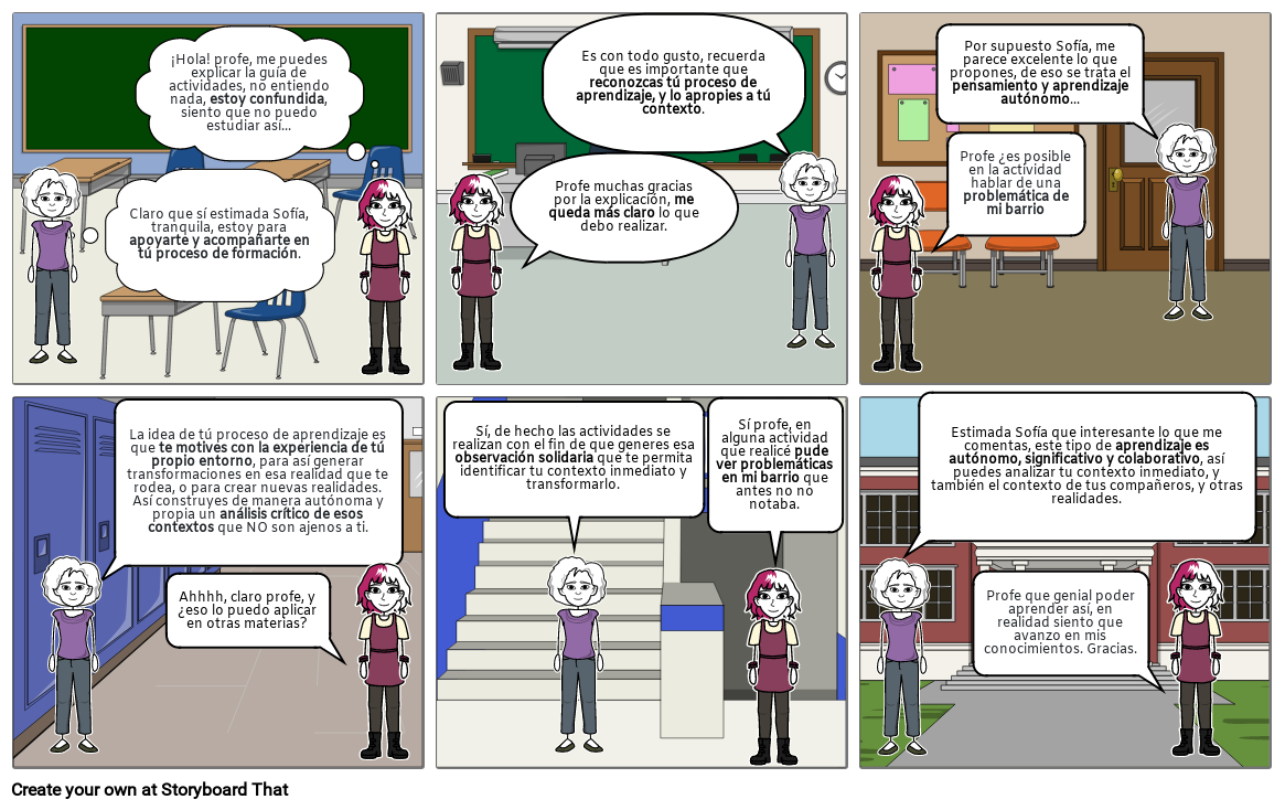 Historieta Mediador en AVA Storyboard por 49ba1003