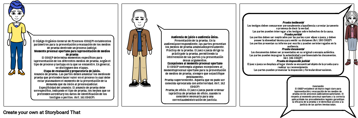 El momento procesal oportuno para presentar los diferentes medios de prueba El momento procesal oportuno para presentar los diferentes medios de prueba