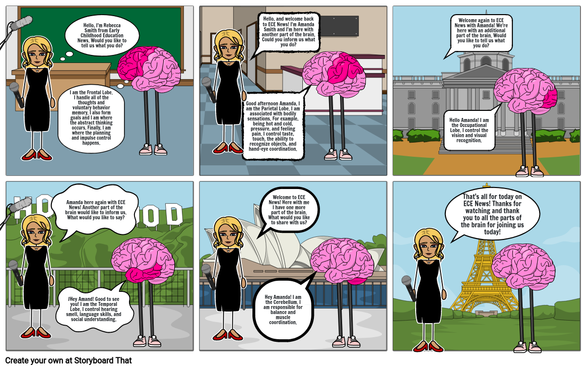 Brain Interview Storyboard por 4a6c740c