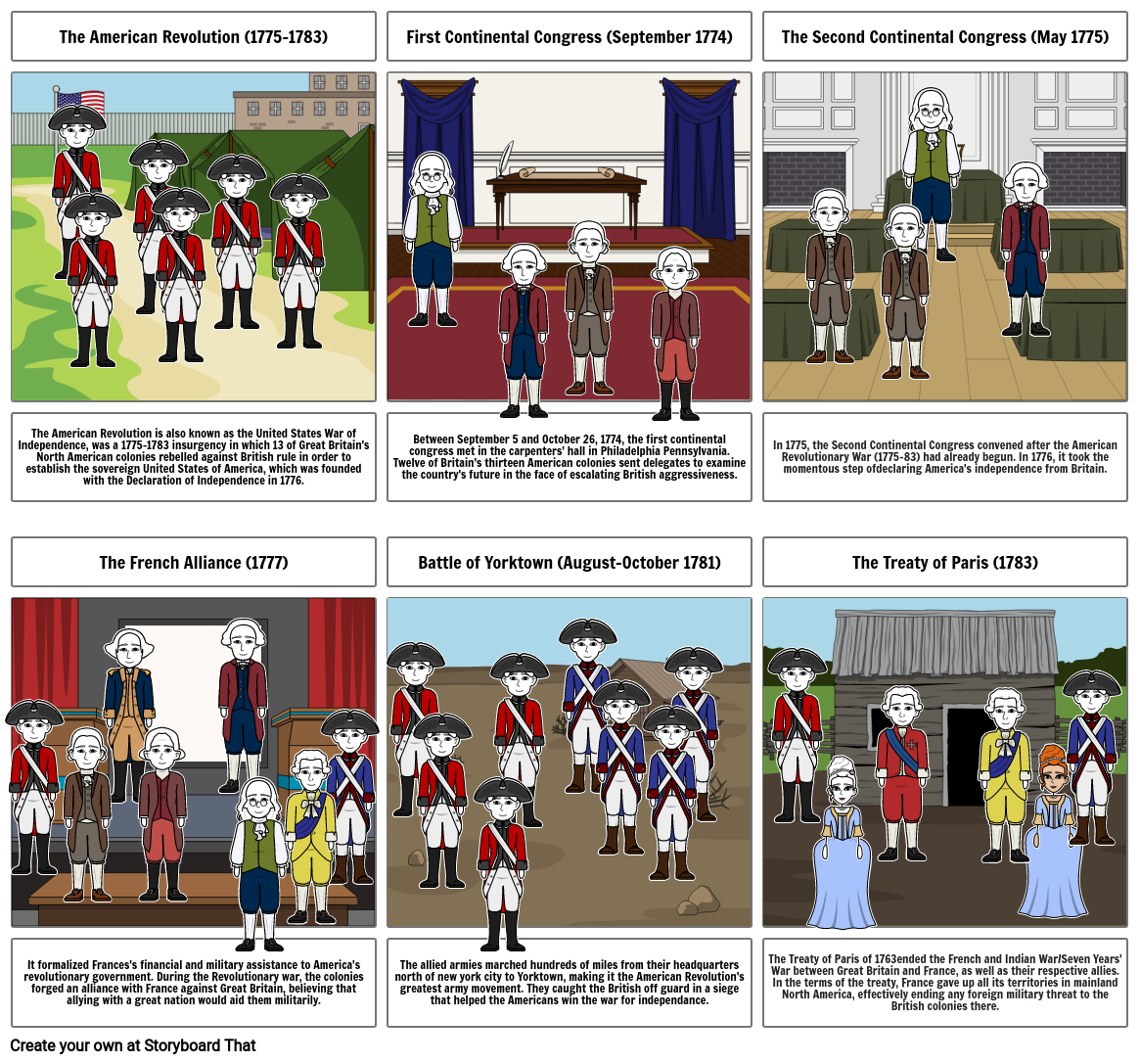 french revolution Storyboard por 4a7fa235