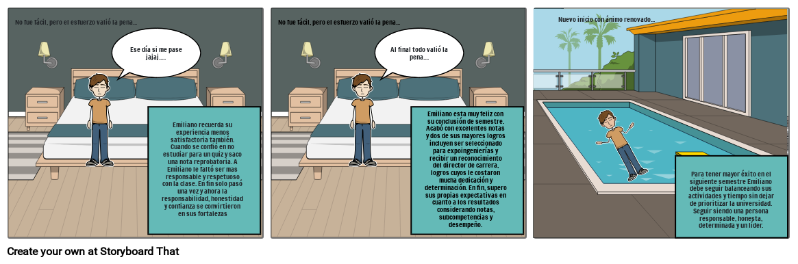 Mi historia Storyboard by 4a8795f6