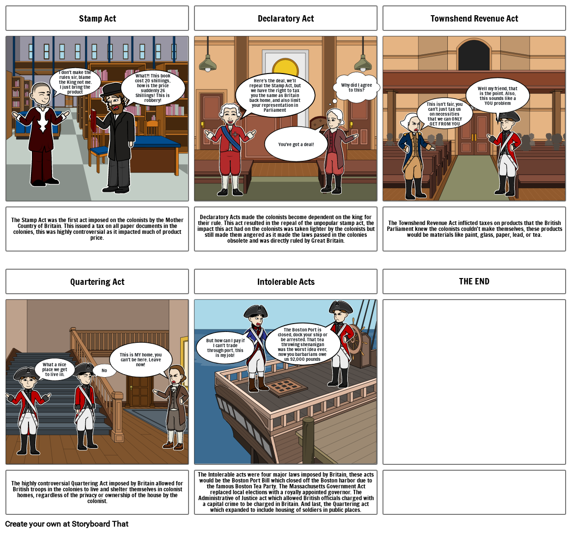 Revolutionary Acts Storyboard By 4b03b310 Revolutionary Acts Storyboard By 4b03b310