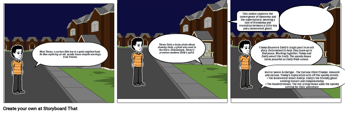 Whispers in the Shadows" Storyboard par 4b21e46c