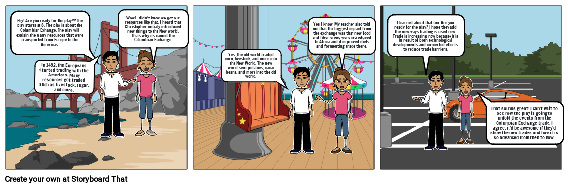 Advances In Trade Storyboard por 4b2c027c