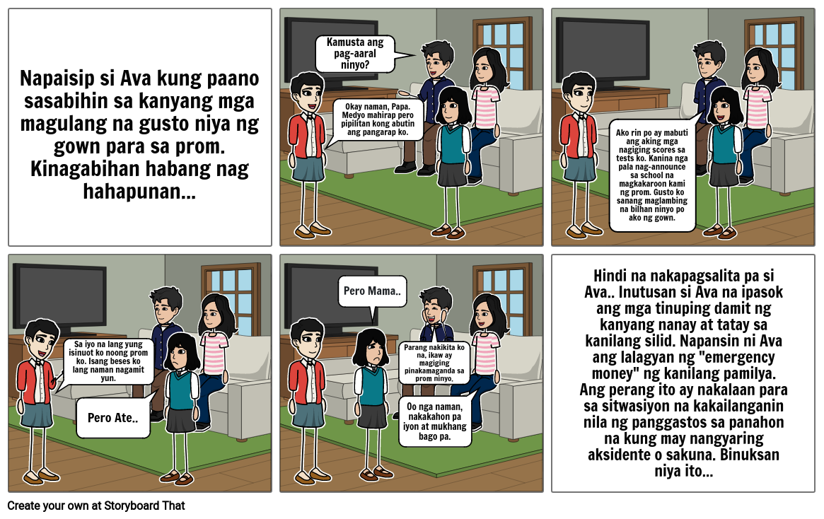 Comic strip page 2 Storyboard par 4b59aebe