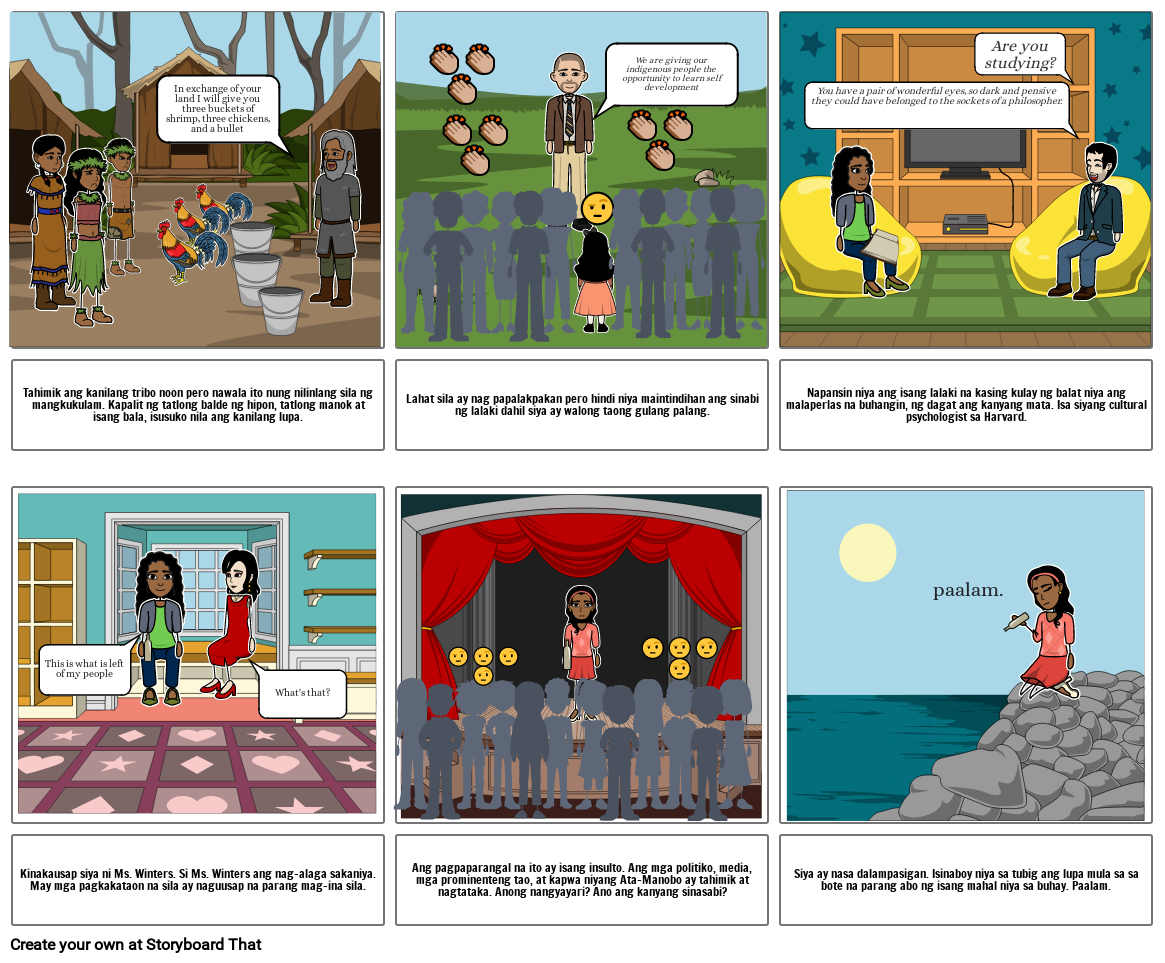 Ang Komik ni Darren Javier Storyboard by 4bc9484d