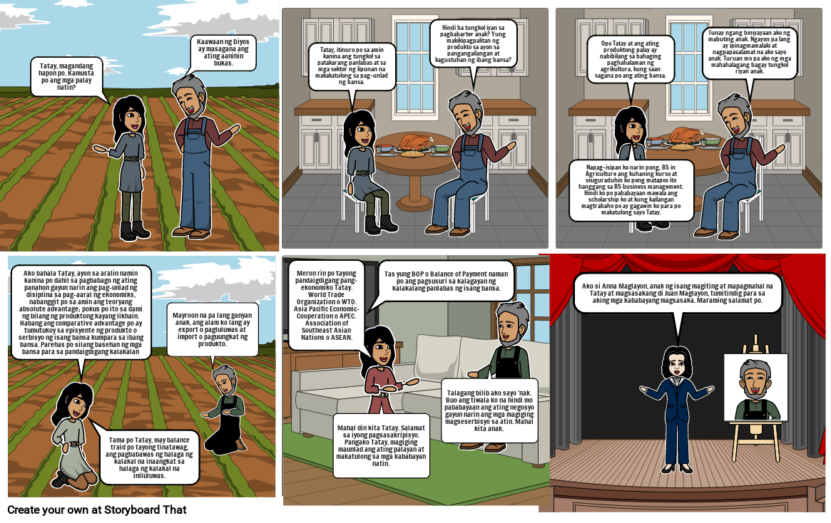 Tatay, magandang hapon po. Kamusta po ang mga palay ...