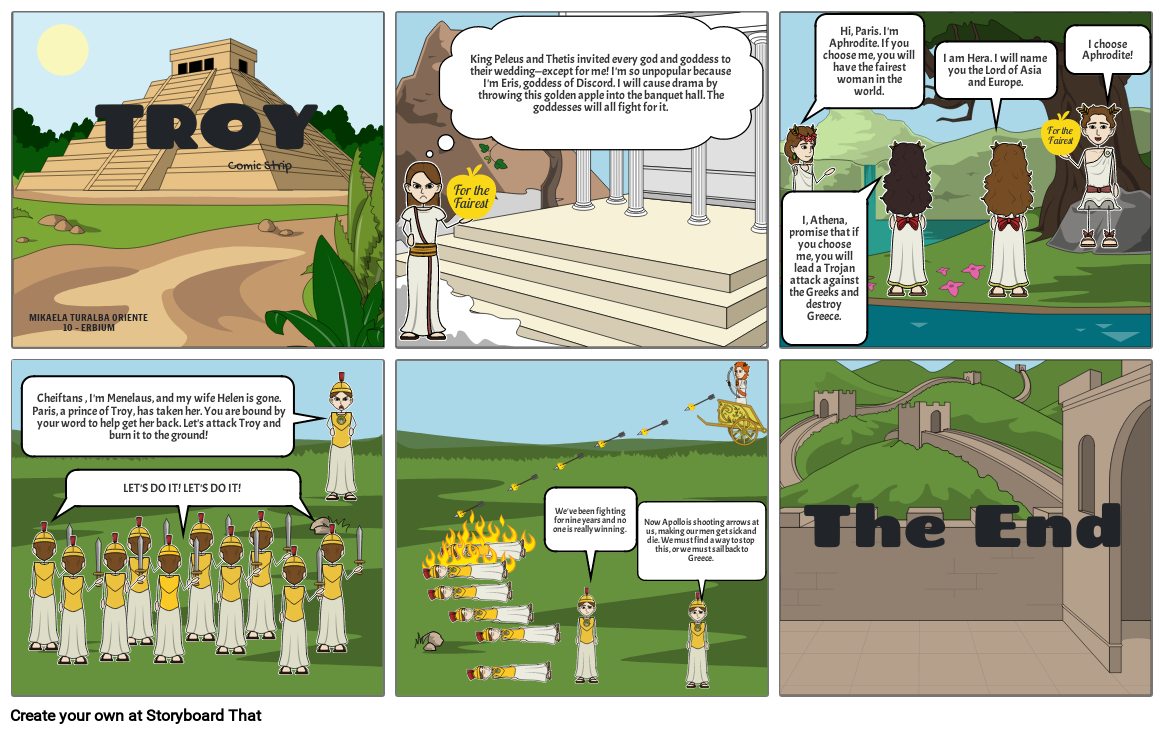 Troy Storyboard by 4c90a8a7