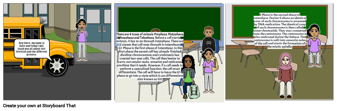 Mitosis Project Storyboard by 4cf0cfc1