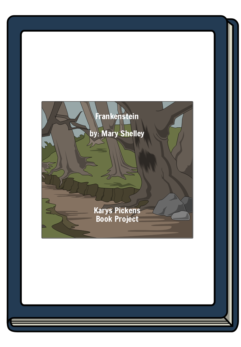 Frankenstein book project Storyboard by 4cfddd63