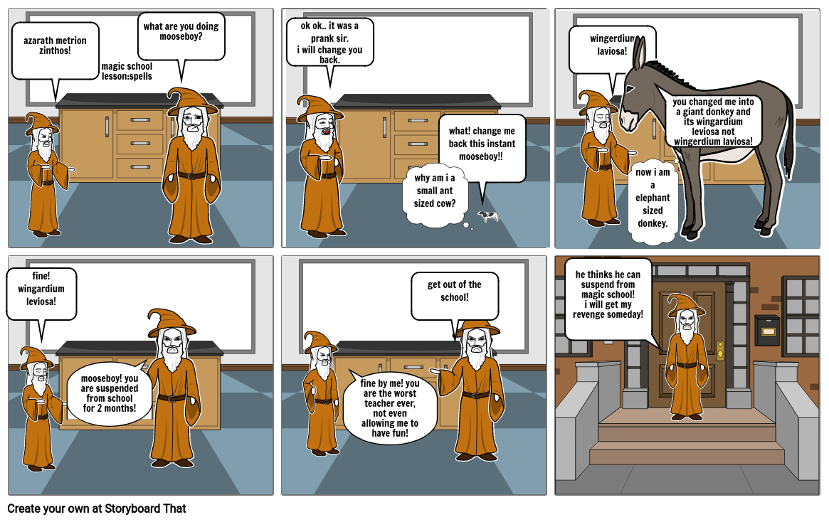 Storyboard Harry Potter But Different Storyboard