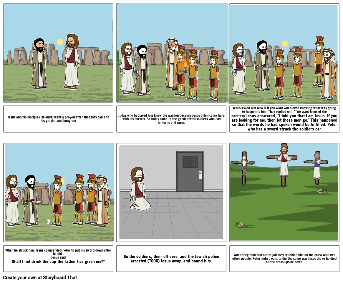 jesus Storyboard by 4d6c67e0