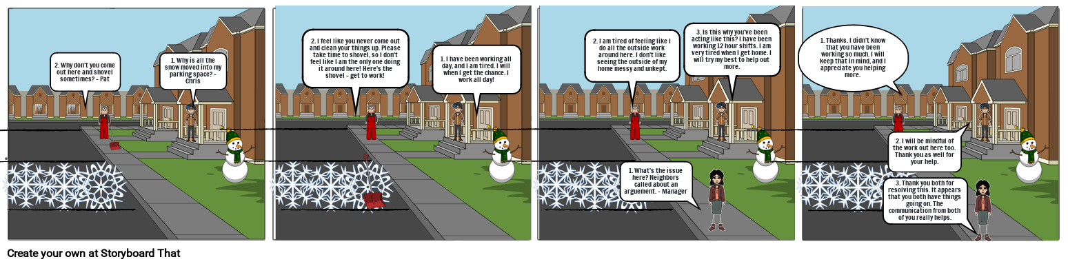 Conflict Storyboard por 4da80e67