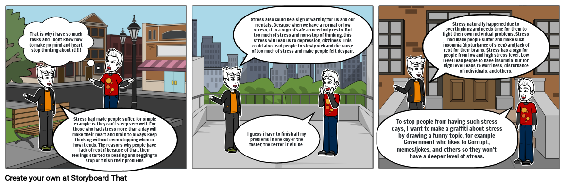 Stress part 2 Storyboard by 4e1ad577