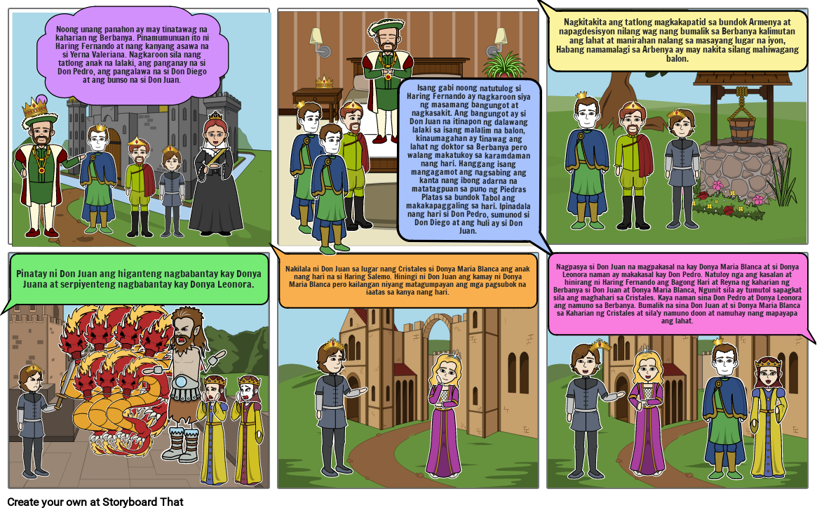 filipino project 1 Storyboard par 4e63f679