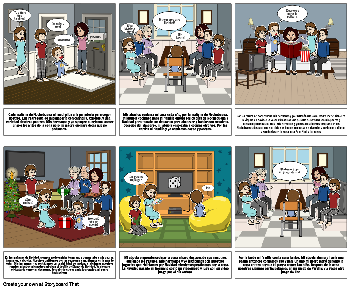 Christmas Storyboard por 4ef50b83