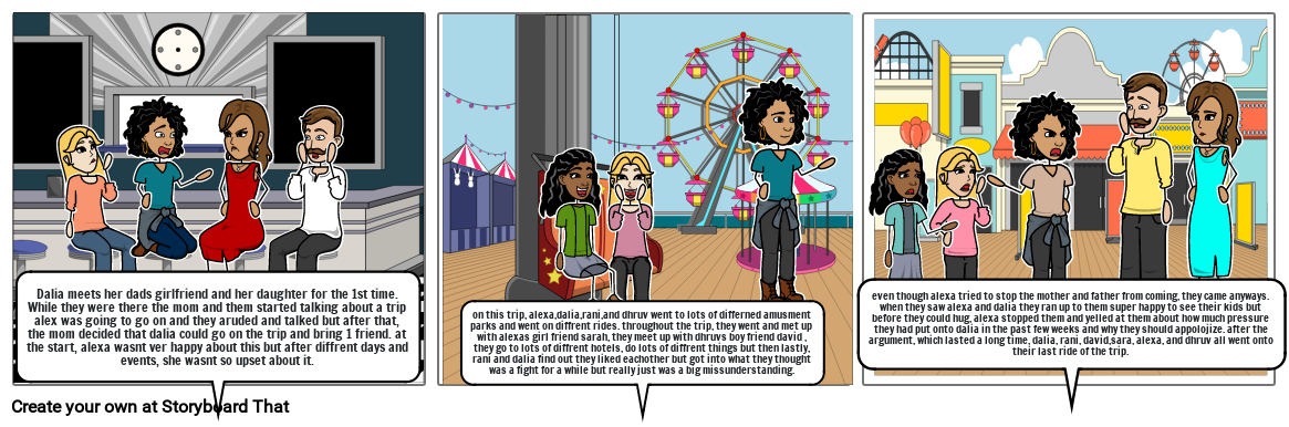 Almost Flying Storyboard por 4f2bc52b