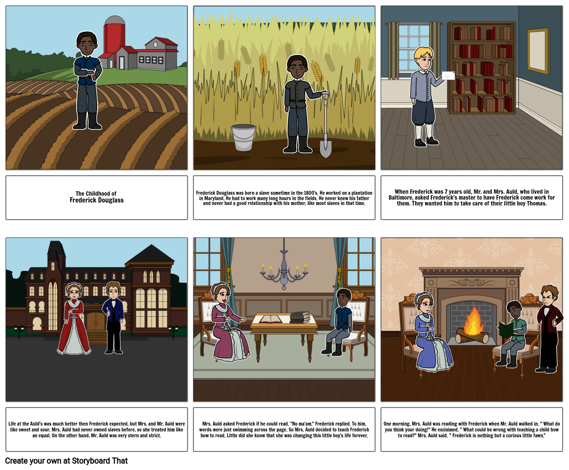 The Tale of Fredrick Douglass القصة المصورة من قبل 4f5a4670