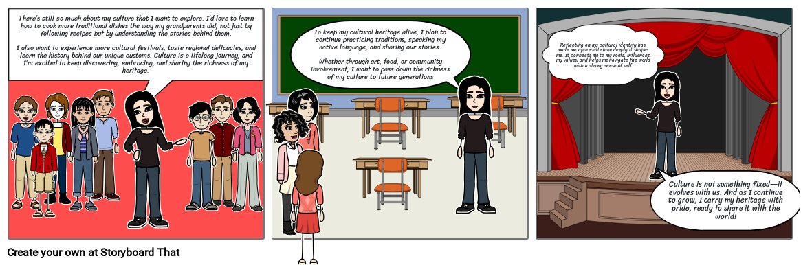 Self Cultural Storyboard Storyboard por 4fb81587