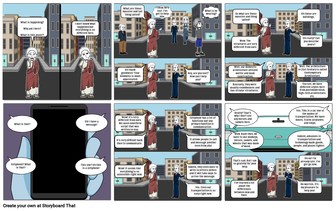 Comics globalization Storyboard por 50050170