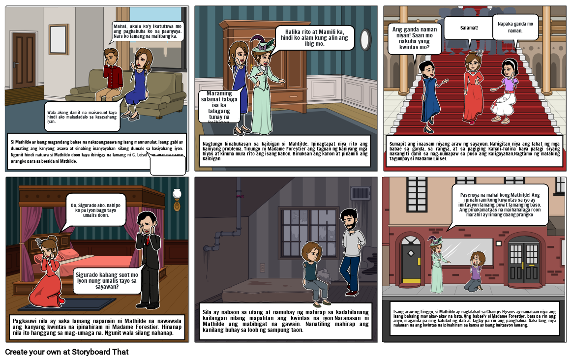 Ang Kwintas Storyboard by 5019bcdc