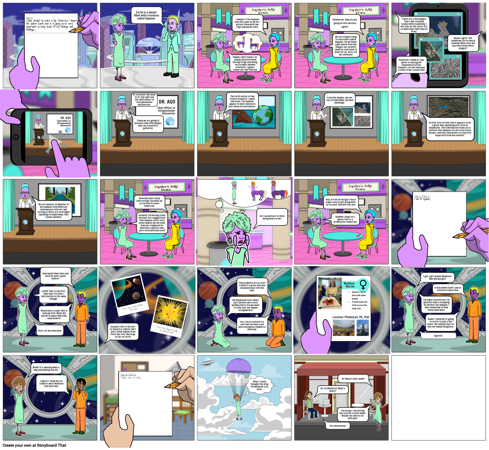 English Storyboard por 507c849e