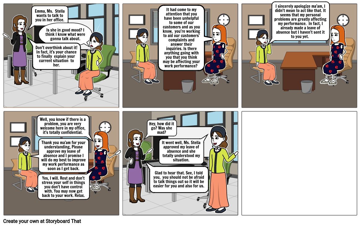 Lay worker Storyboard por 50c7dd90