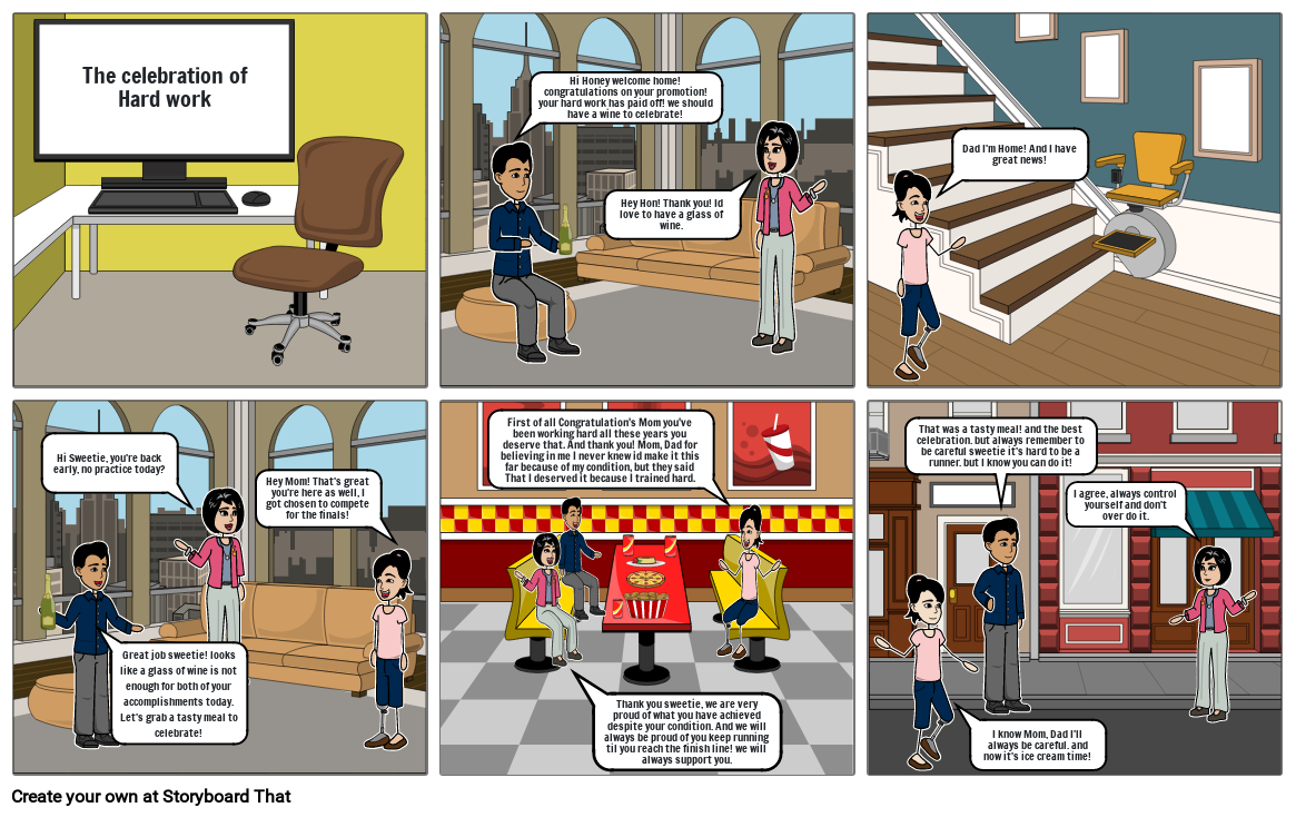 The celebration Storyboard by 50fa87e8