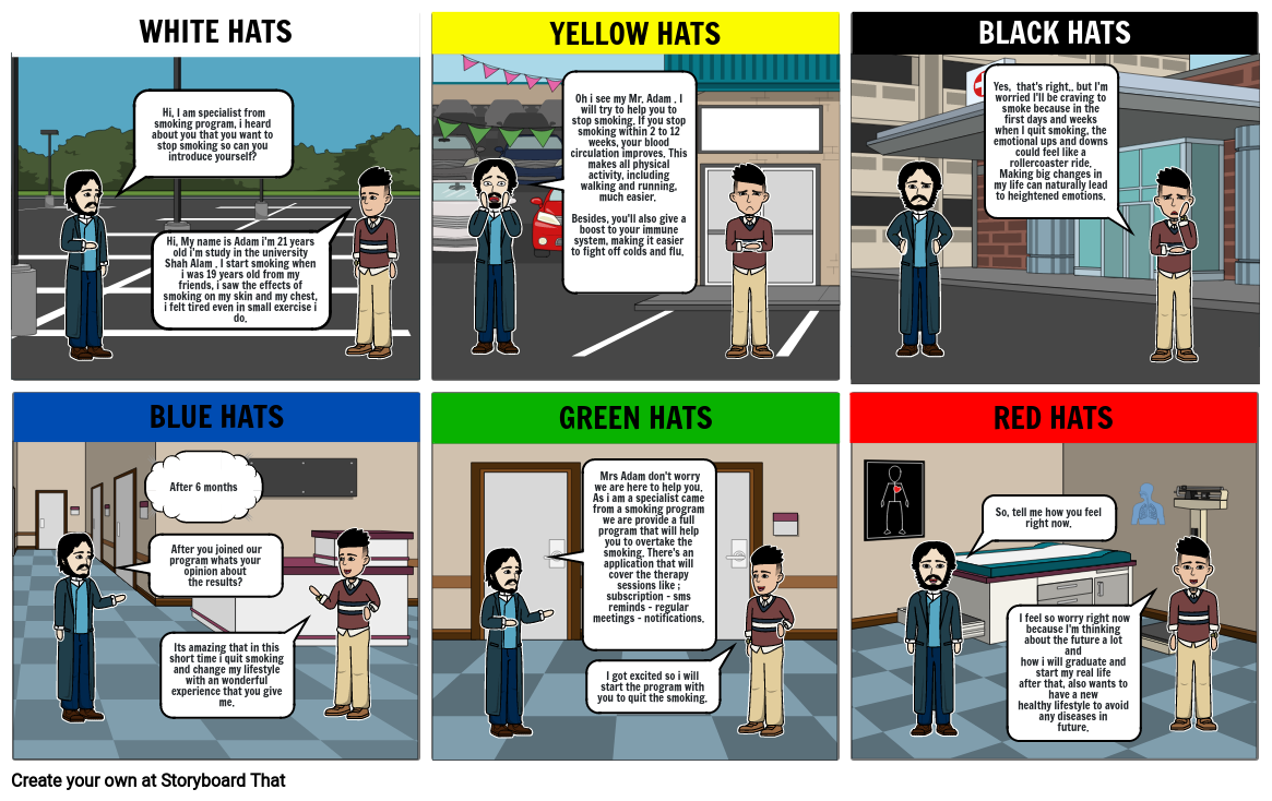 storyboard smoking dangers Storyboard by 510617b1