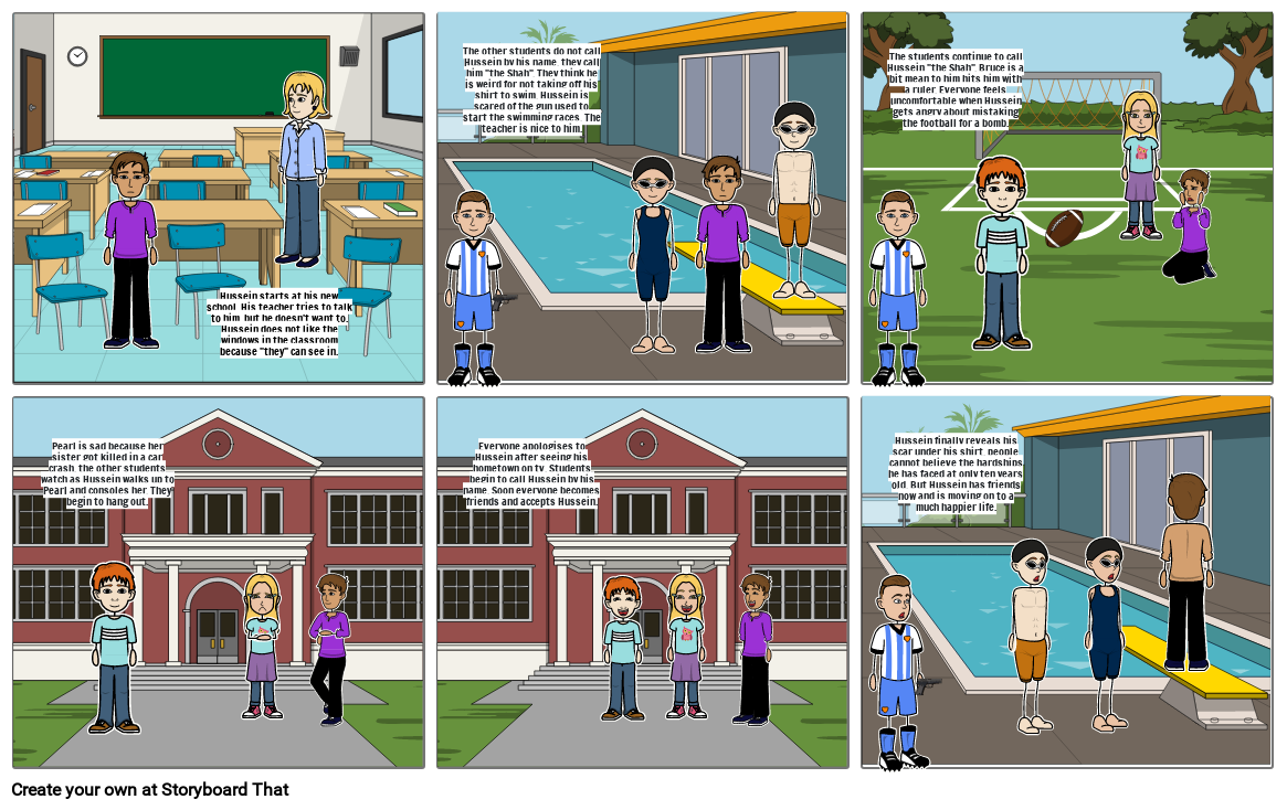 'Only Ten' by Allan Baillie Storyboard by 511f05df